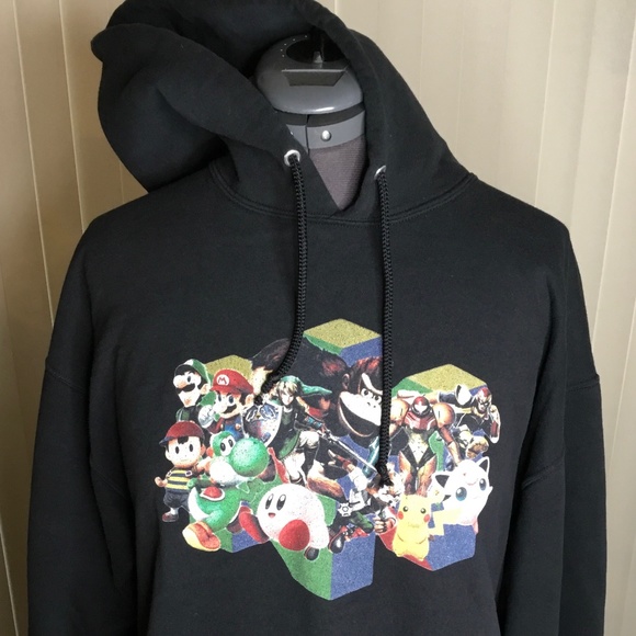 Jerzees | Sweaters | Vintage Male Nintendo Characters Sweatshirt | Poshmark